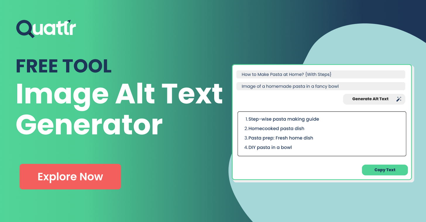 Free AI Image Alt Text Generator | Quattr